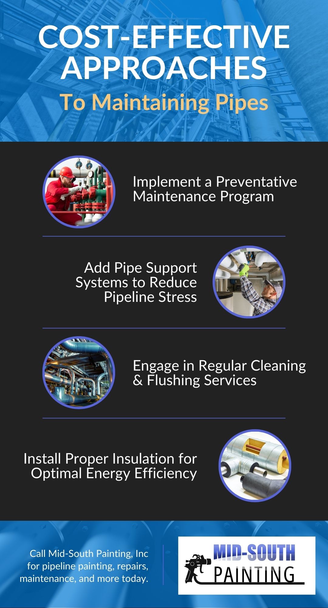 Cost-Effective Approaches to Maintaining Pipes
